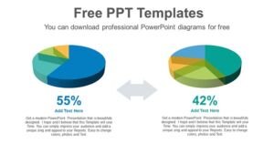 3D Pie Charts | Free PowerPoint & Google Slides Templates