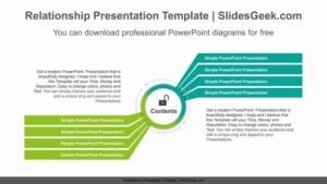 Diagonal Bent Banners | Free PowerPoint & Google Slides Templates