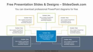 Radial Text Boxes | Free PowerPoint & Google Slides Templates