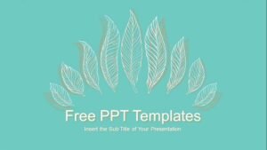 Linear Leaves | Free PowerPoint & Google Slides Templates