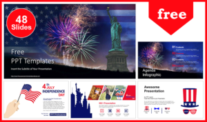 Happy Independence Day | Free PowerPoint & Google Slides Templates