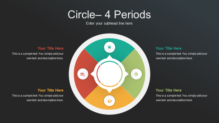 Five Process Funnel Infographics Presentation Template