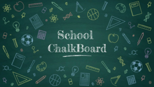 School Chalkboard Presentation | Free Education presentation template