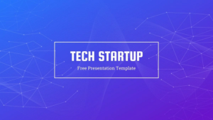 Tech Startup Presentation | Free Pitch Deck PowerPoint Template