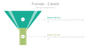 Five Process Funnel Infographics Presentation Template