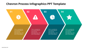 Download [Free] Chevron Process Infographics For Presentations
