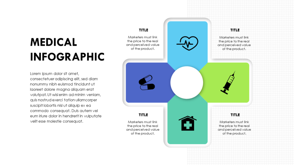 Four Steps Chevron Diagram Template for Presentations
