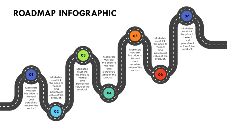Free Connecting Roadmap Design for PowerPoint Presentations